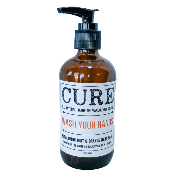 Wash Your Hands. Liquid Hand Soap 240 mL – CURE SOAPS